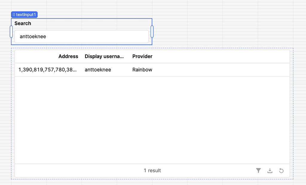 How to show the first column value in a text field - 💬 App Building - Retool Forum