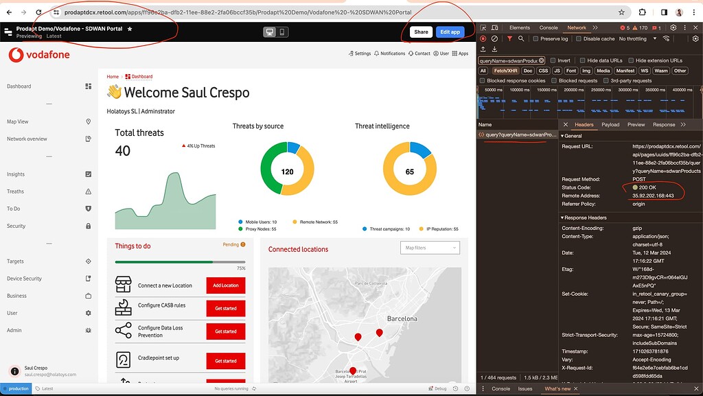 API in public app throws 400 error, same api works fine in logged in mode - 💬 App Building ...