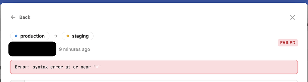 Bug Report Schema Migration Breaks Where Tables Have A Dash In Their Name 💬 App Building