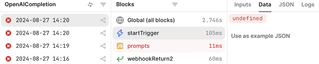 Issues With Json Params Fails To Send Json To Another Workflow 💬 Workflows Retool Forum