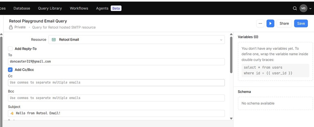 Generated Emails from Retool - 💬 App Building - Retool Forum