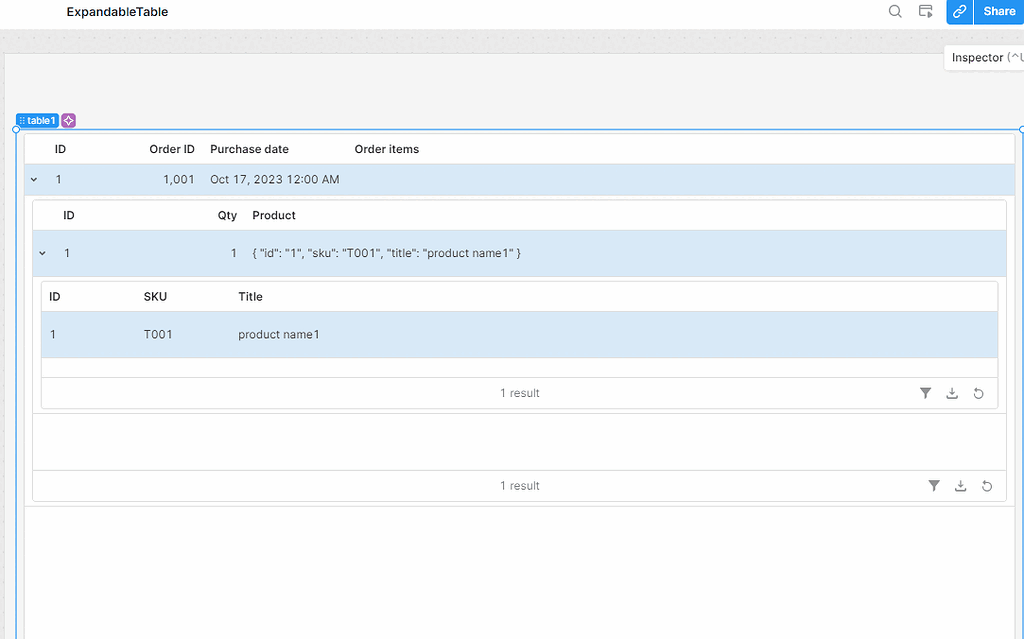 Bugs In expandable Table - 💬 Feature Requests - Retool Forum