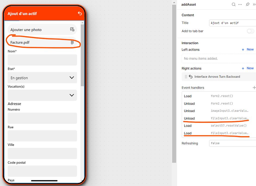 Mobile app : clearValue() on file component not working - 💬 App Building - Retool Forum
