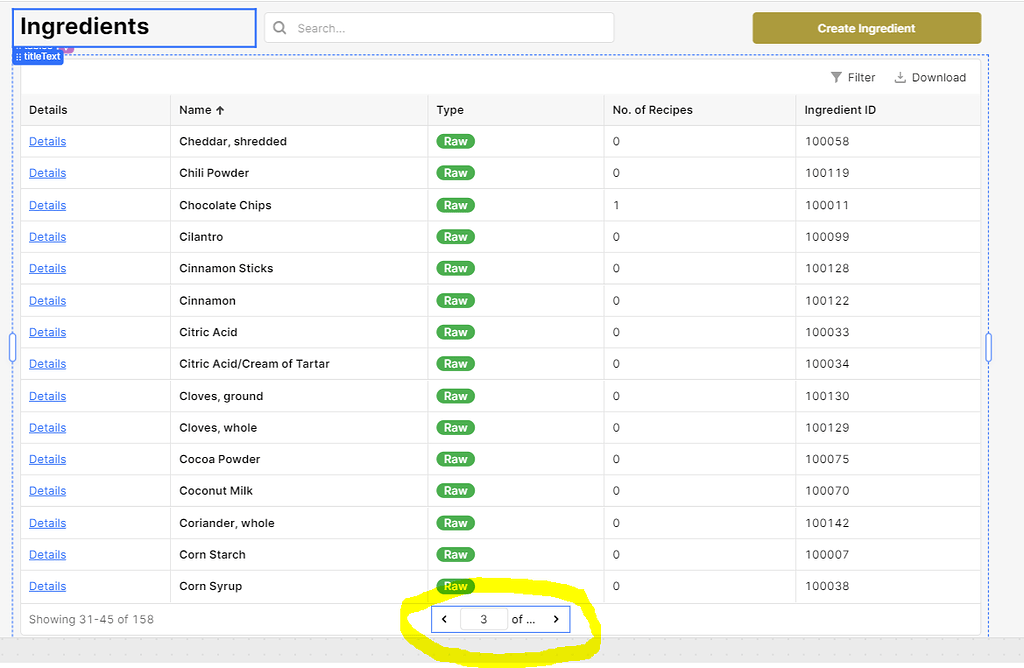 Pagination in Table Format - 💬 App Building - Retool Forum
