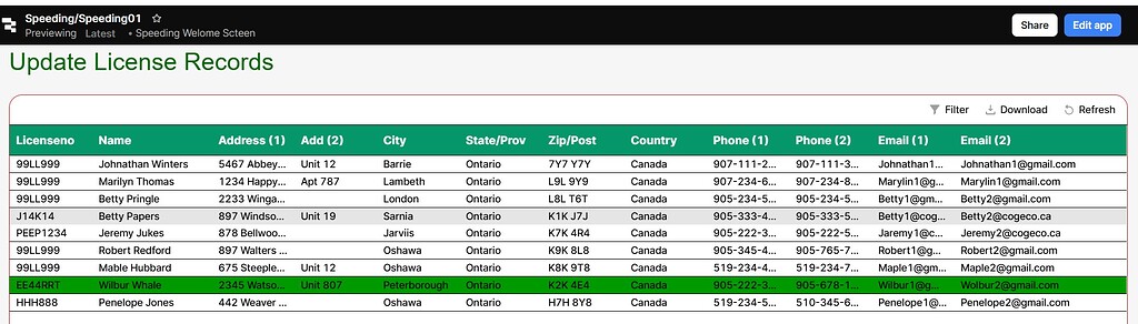 Selected Row Coloring in Table - 💬 App Building - Retool Forum