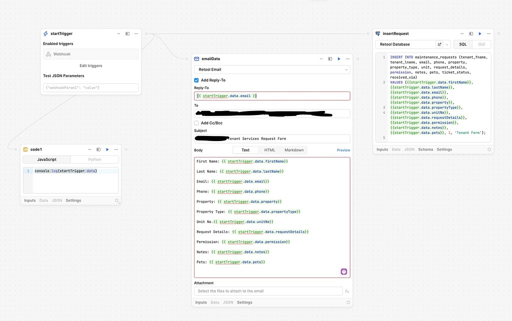 How to send unique id in email - 💬 Workflows - Retool Forum