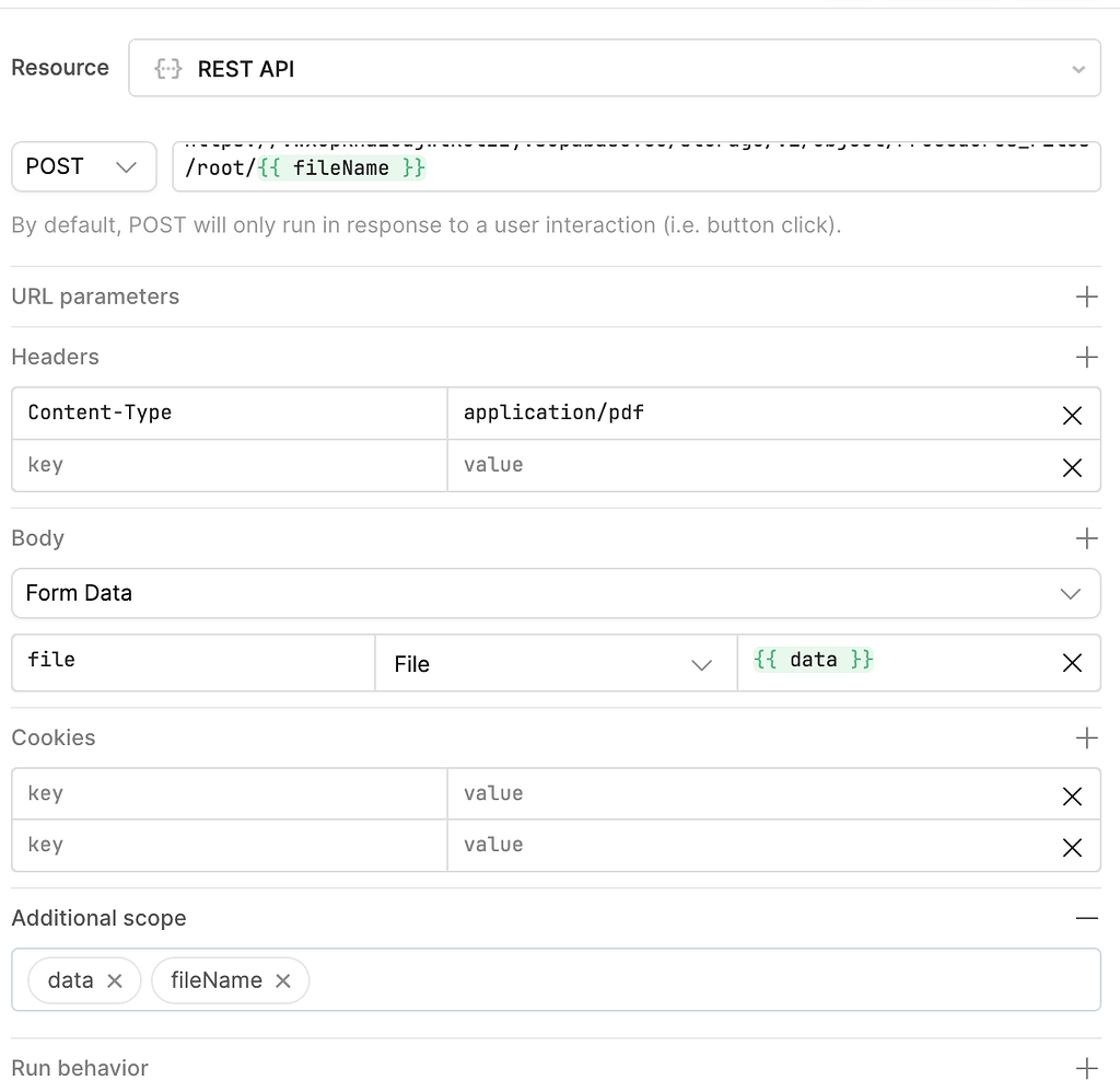 Error when importing multiple files to external bucket - 💬 Queries and Resources - Retool Forum