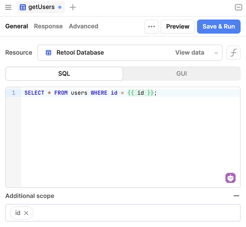 How to use additional scope (additionalScope) in your queries - 🧑‍💻 Retool Tips & Tricks ...