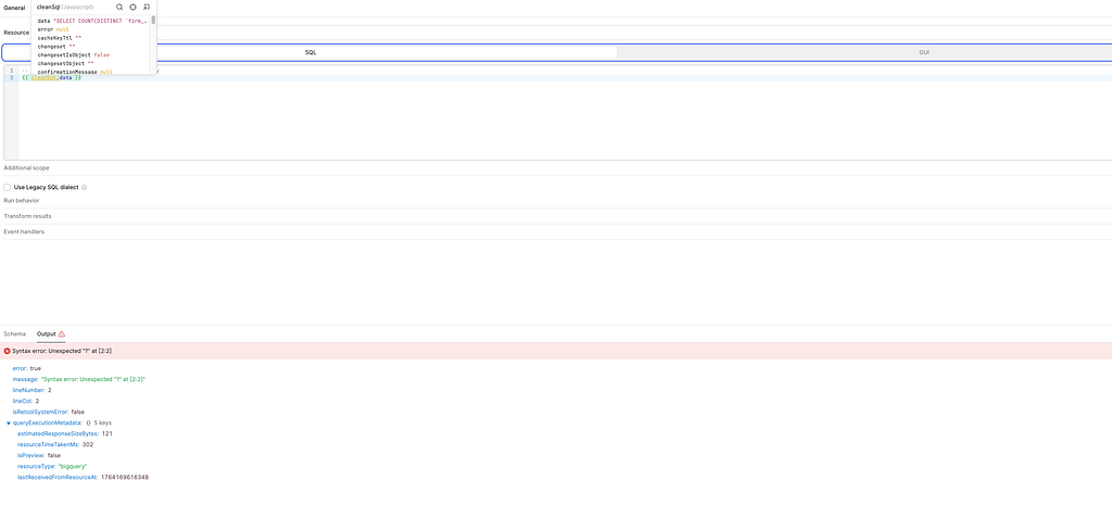 LLM-to-SQL App Only Sends “?” to BigQuery Instead of Generated Query ...