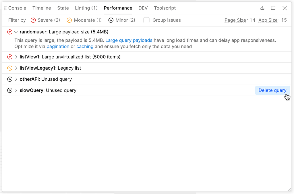 New: Debug Tools Performance Tab v2 - 💥 Product Updates - Retool Forum