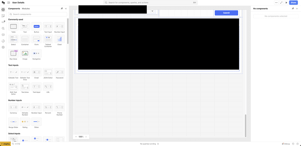 Double scrollbar issue - 💬 App Building - Retool Forum