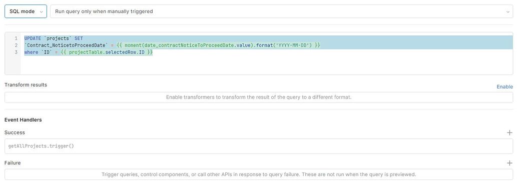 Cant Update Database Incorrect Datetime Value 💬 App Building Retool Forum
