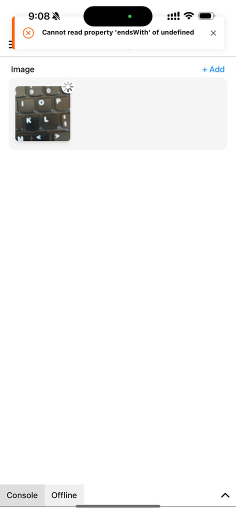 [Bug] Error uploading image to retool storage from mobile app - 💬 Mobile - Retool Forum