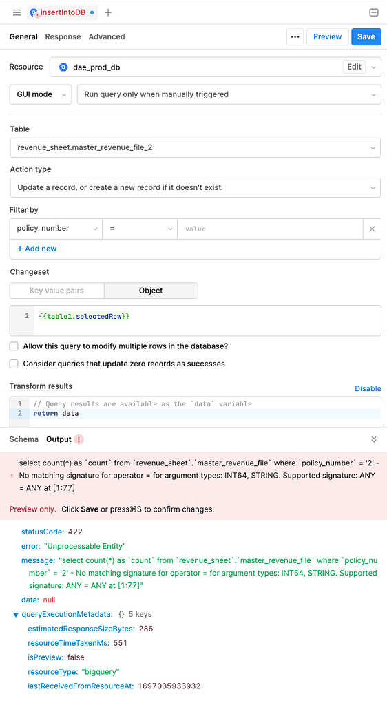 Problem with Importing CSV - 💬 App Building - Retool Forum Problem with Importing CSV - 💬 App Building - Retool Forum
