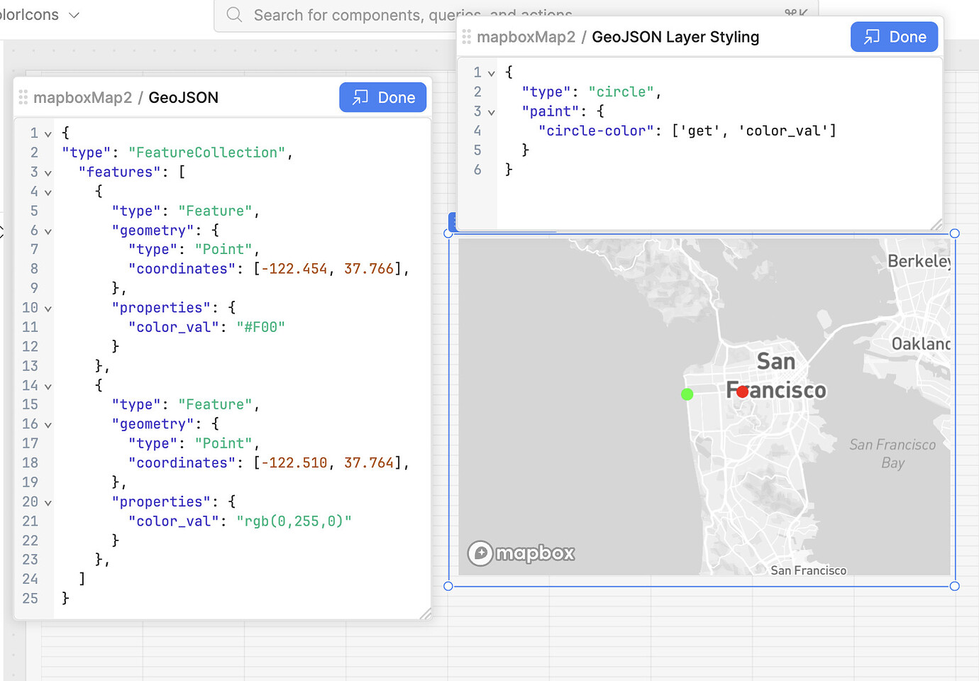Mapbox map change color of markers - 💬 App Building - Retool Forum