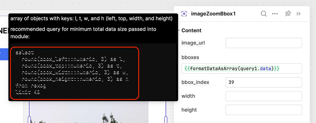 Bad formatting of code in module input description - 💬 App Building - Retool Forum