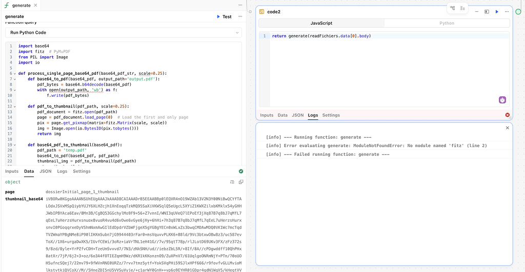 Custom Python Libs Runs As Function But Not In Code Block 💬