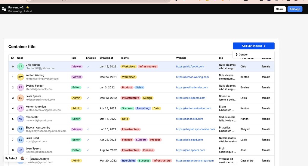 Trigger API on Dropdown Button Click - 💬 App Building - Retool Forum