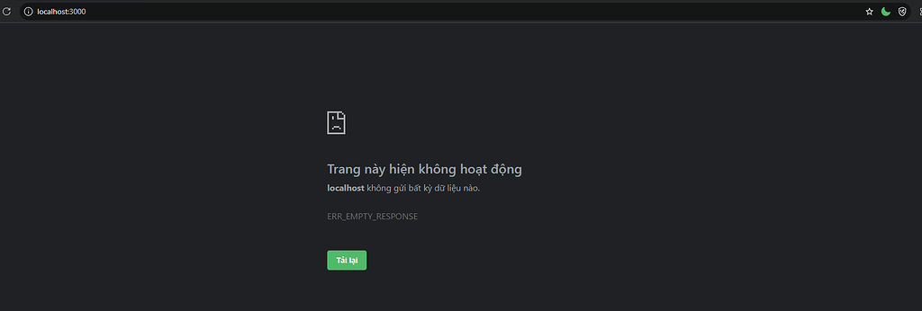 Deploy retool selfhost show err_empty_response - 💬 Self Hosted Retool - Retool Forum