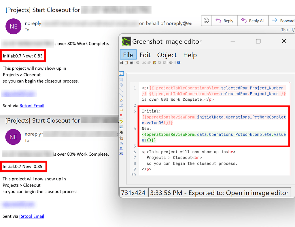 Erratic Behavior with Ternary Operator in "Only Run When" Condition Evaluating a Form's ...