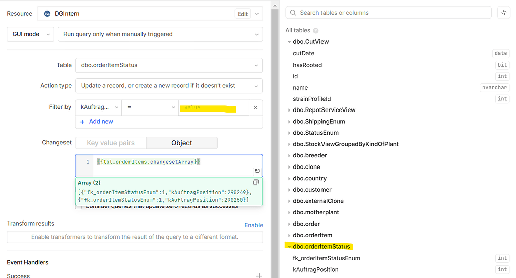 ChangesetArray Help - 💬 Queries and Resources - Retool Forum