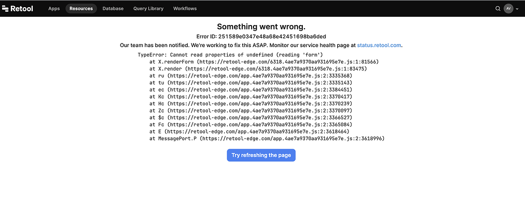 Searching for "Retool Storage" leads to dead url - 💬 App Building - Retool Forum