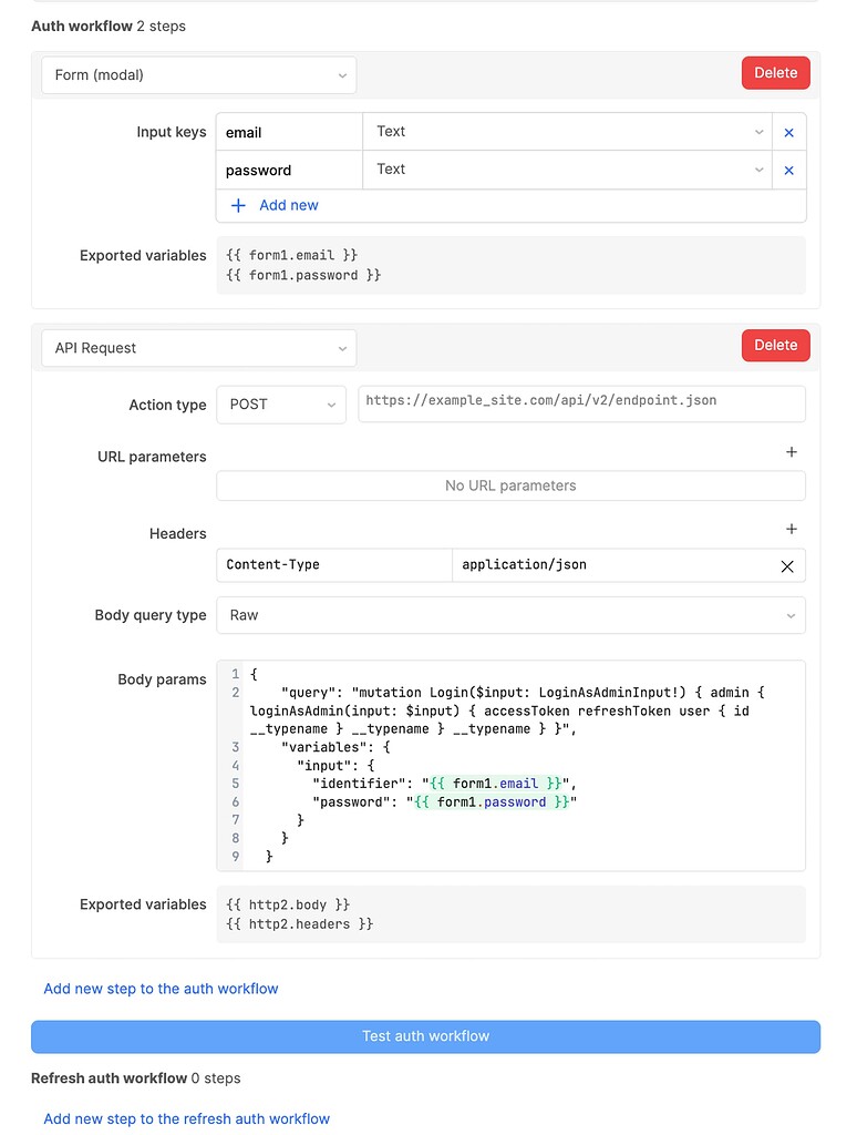 Issue Test Auth Workflow Button Disabled In The Resource Custom Auth Workflow 💬 Queries And