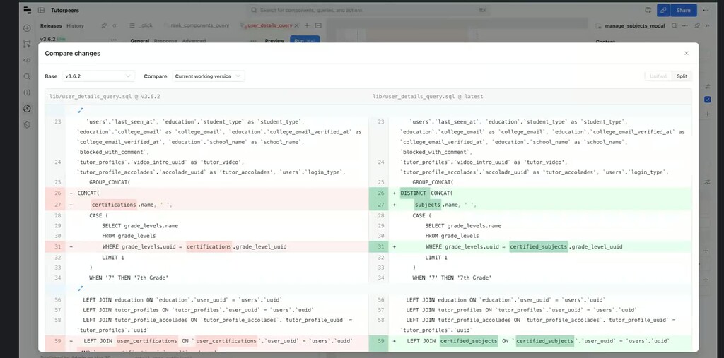 Issue with Unexpected Changes on Production - 💬 Queries and Resources - Retool Forum