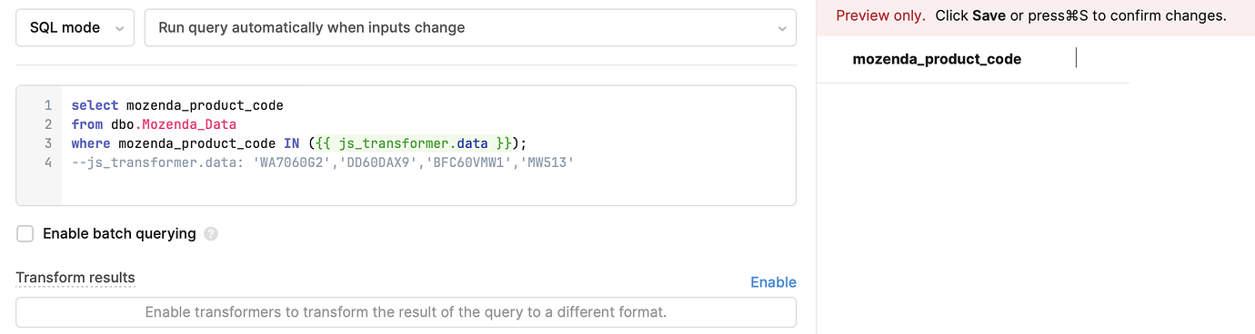 Use A List Of Values From A Table In A Sql In Statement 💬 App Building Retool Forum