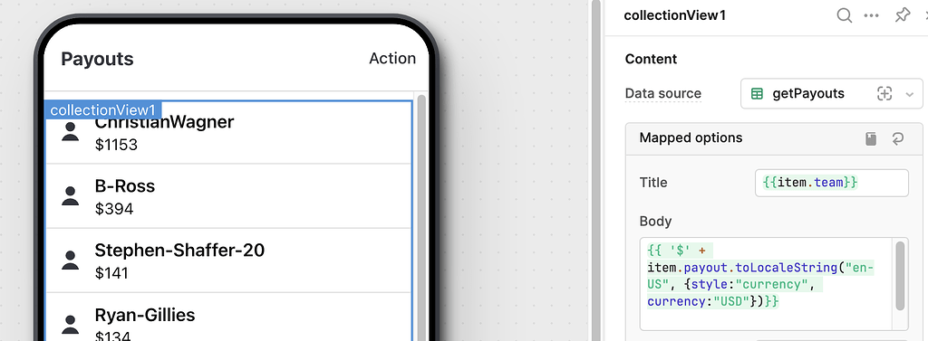 Format Retool Database Items 💬 Mobile Retool Forum