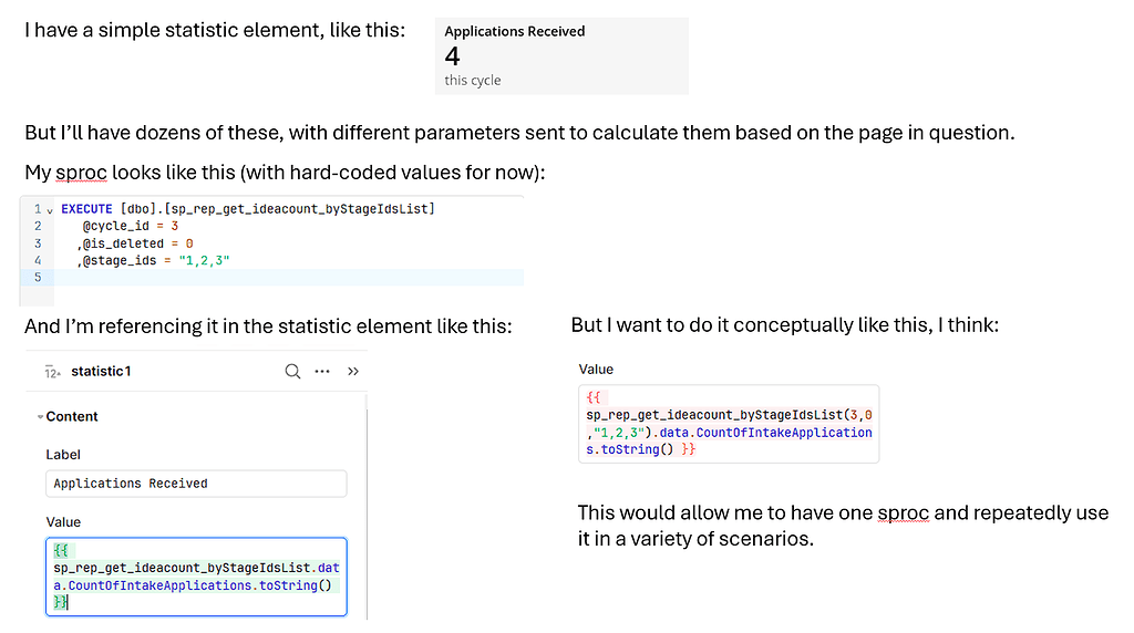 Stored procedure parameters for global queries - 💬 App Building ... Stored procedure parameters for global queries - 💬 App Building ...