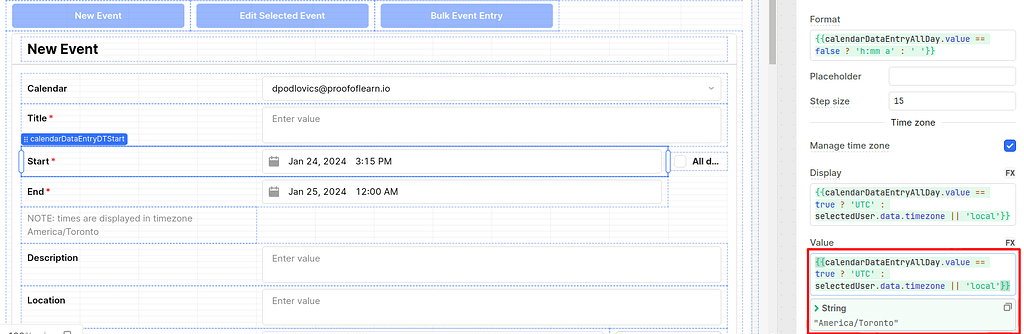 Incorrect Timezone With Minimum Date On Datetime Selector Validator App Building Retool Forum