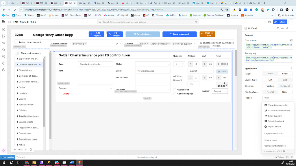 New repeatable not loading data when underlying data changes? - 💬 App Building - Retool Forum
