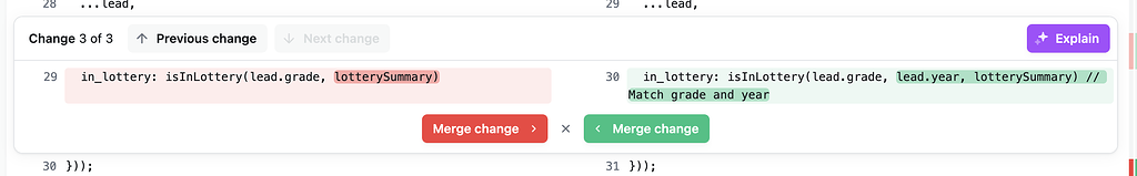 Merge Changes When Comparing Releases - 💬 Feature Requests - Retool Forum