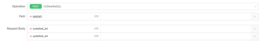 OpenAPI request with array of objects body treated as single object without array - 💬 App ...