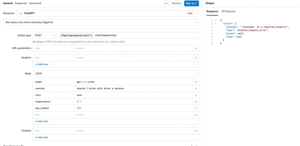 Example OpenAI request? - 💬 Queries and Resources - Retool Forum