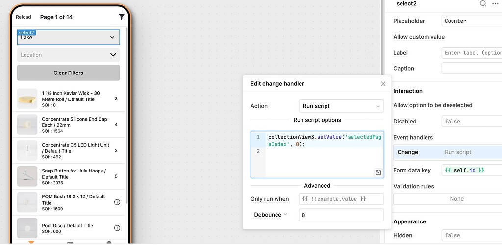 setValue of selectedPageIndex - 💬 Mobile - Retool Forum
