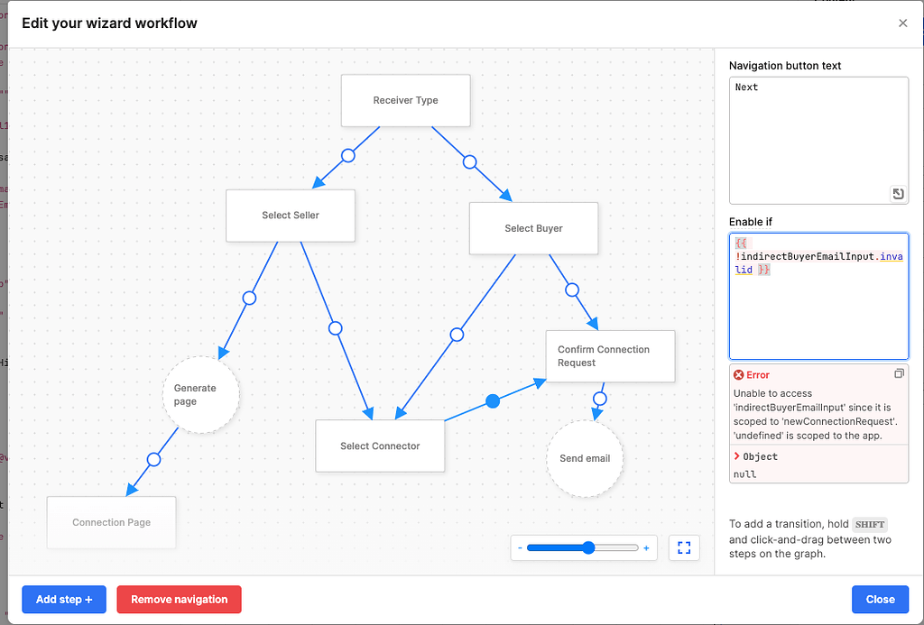 Wizard steps saying components are out of scope - 💬 App Building - Retool Forum