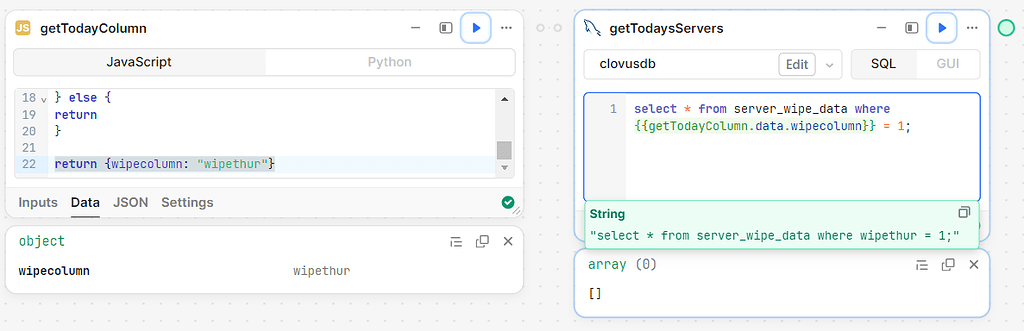 Mysql Query Based On Input Not Working Queries And Resources Retool Forum