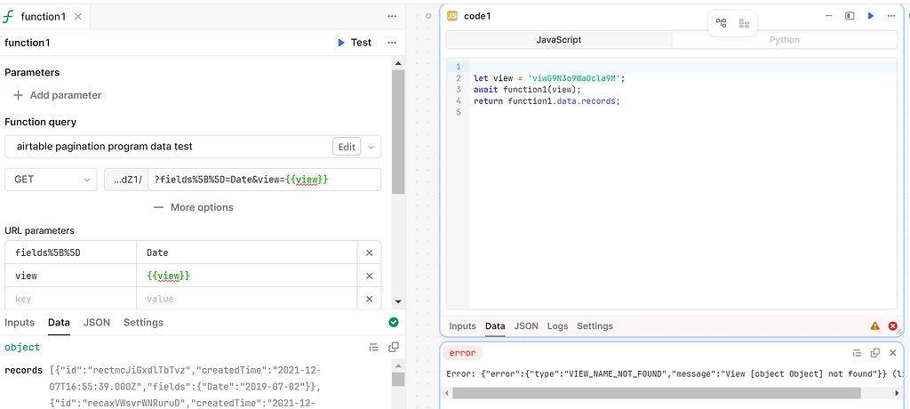Struggling With Even Calling A Simple Function In A Workflow Queries And Resources Retool Forum