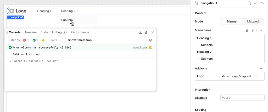 Navigation Items With The Same Name Trigger One Anothers Actions 💬
