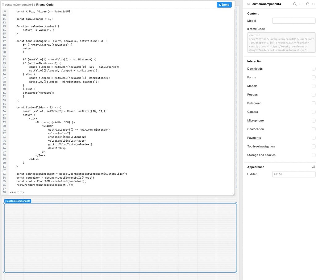 Trying To Create A New Custom Component By Using Material Ui But
