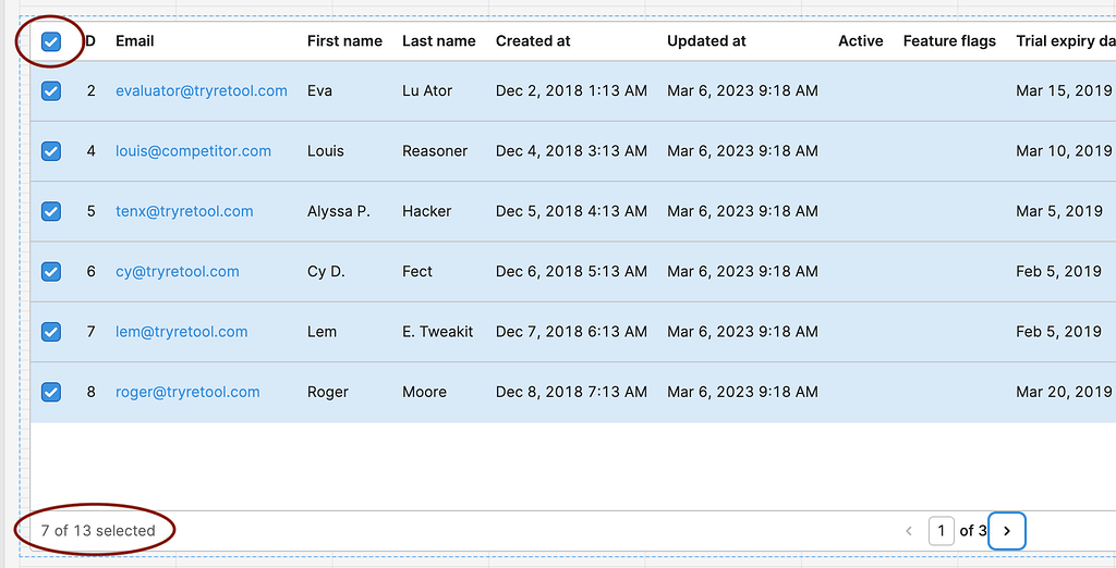 Does New Table Support Multiple Rows Selection With Server Side Pagination App Building 6362