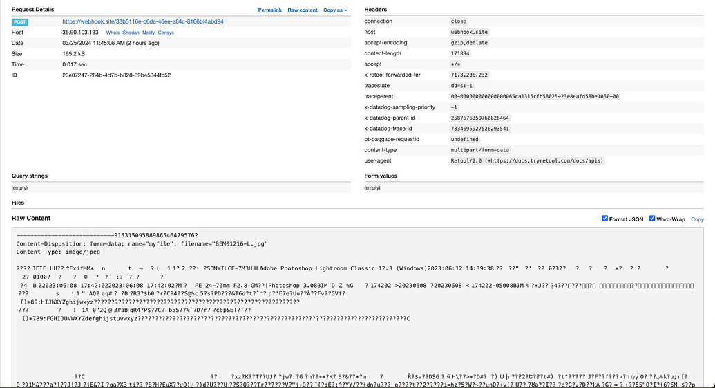 Send Image To Api Via Rest Api 💬 App Building Retool Forum