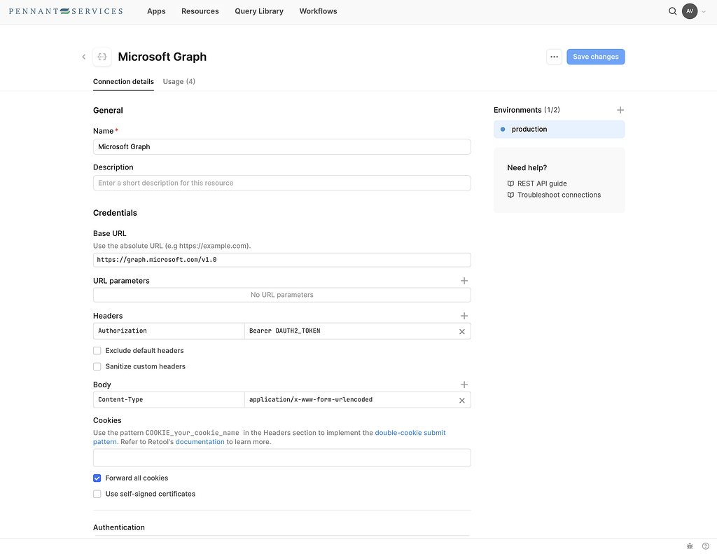 Custom Auth - Microsoft Graph API - Refresh access tokens using apps identity rather than a ...