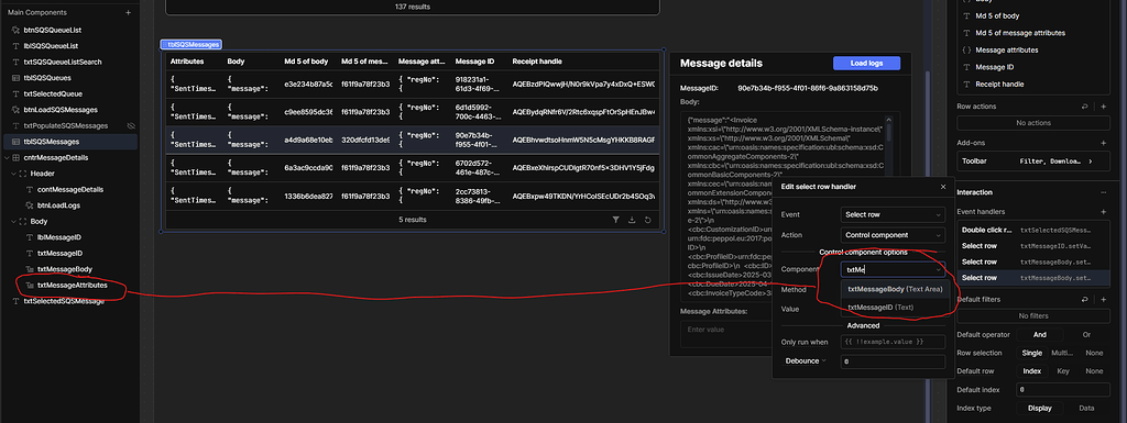 Why are components missing from interaction list? - 💬 App Building ...