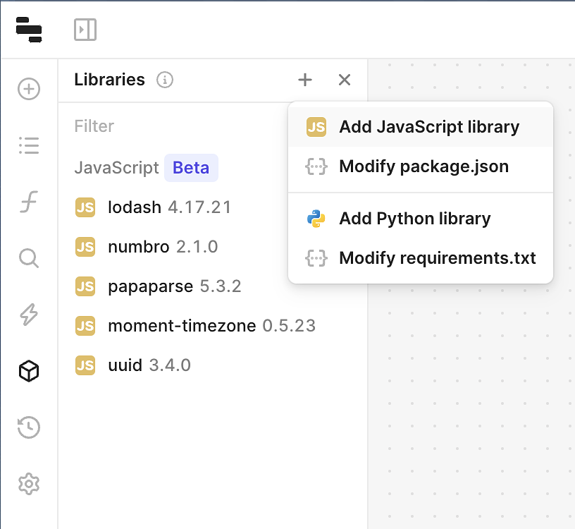New: Workflows JavaScript Custom Libraries Beta - 💥 Product Updates ...
