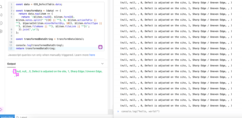 How to remove quotes from return value of a js - 💬 Queries and ...