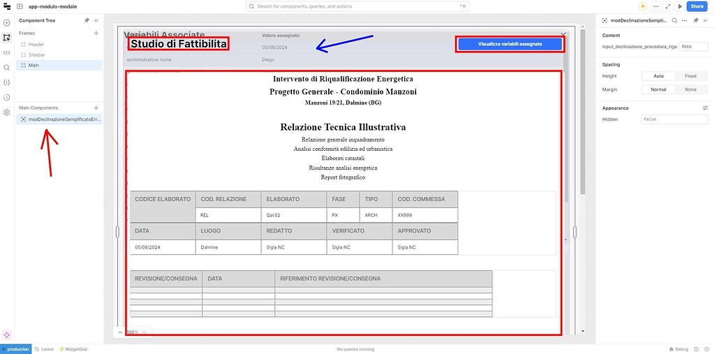 Modal's components are rendered inside parent Module - 💬 App Building - Retool Forum
