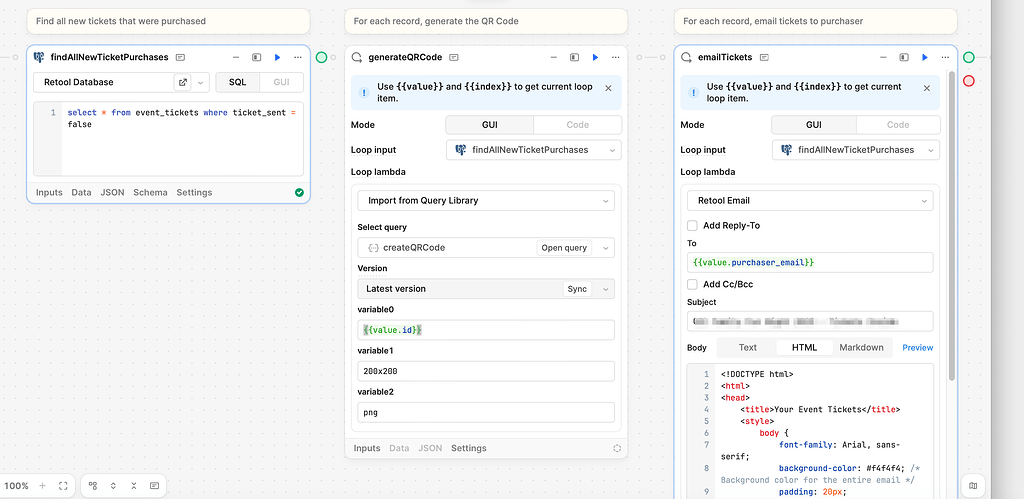 Loop Design and error handling - 💬 Workflows - Retool Forum